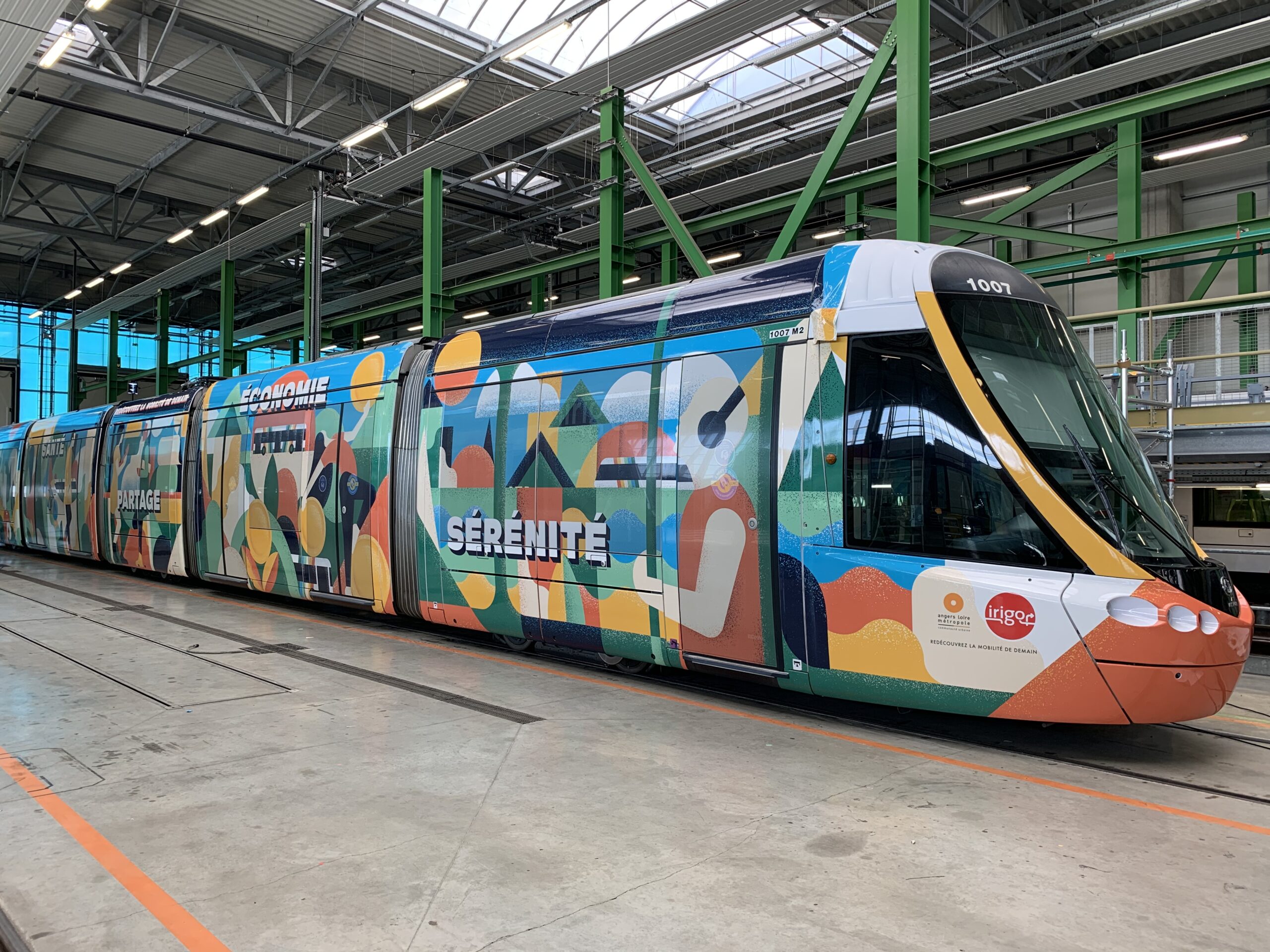Irigo : offre maintenue et nouveau covering tramway ! – Angers Info
