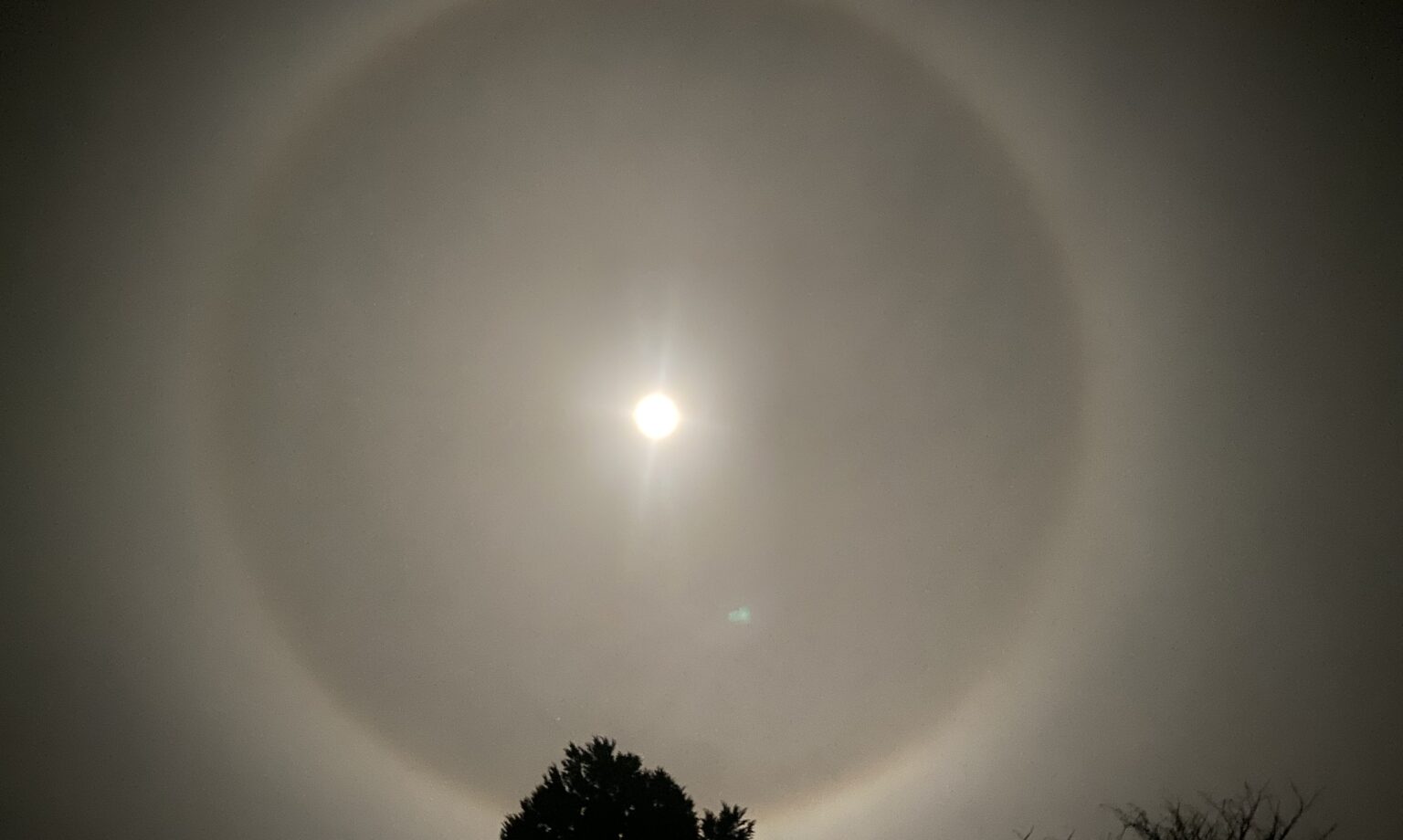 Un magnifique halo solaire et un arc-en-ciel de feu observés dans le ...